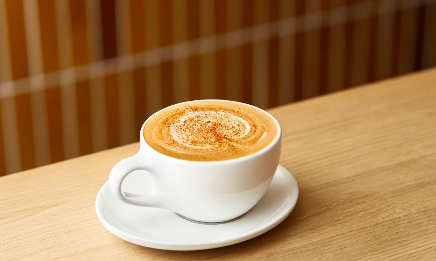 SAFFRON VANILLA LATTE – BLUE BOTTLE COFFEE