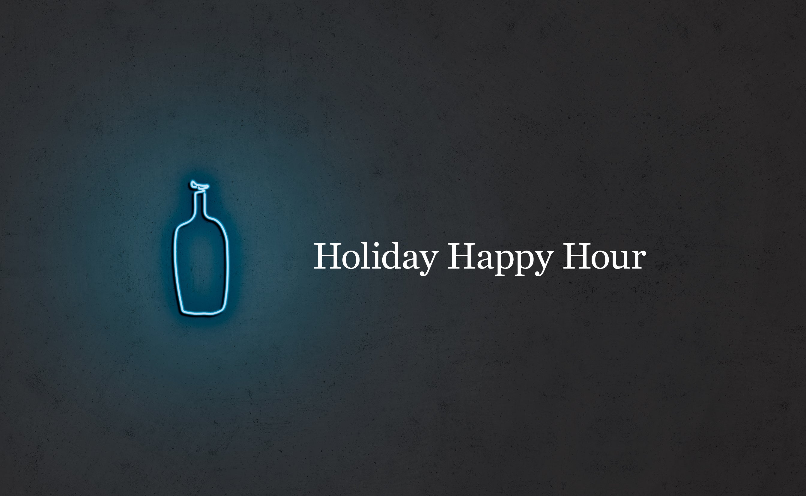 ホリデー期間限定 Holiday Happy Hourを開催いたします。 – BLUE BOTTLE COFFEE